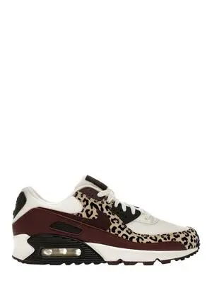 Nike Max 90 Leopard Burgundy - Sail/burgundy Crush/velvet Brown