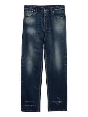 Prada Washed Denim Jeans - Navy