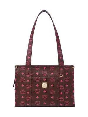Mcm Aren Shopper Tote - Cinnamon