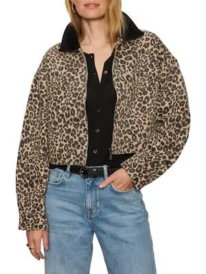 Sanctuary Leopard Print Barn Jacket - French Kitty