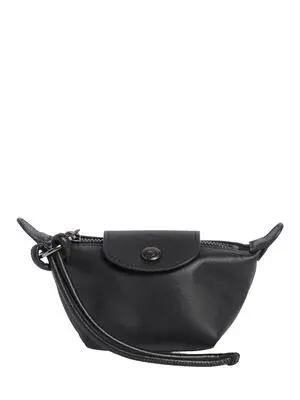 Longchamp Le Pliage Xtra Leather Coin Purse - Black