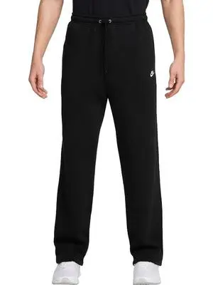 Nike Club Fleece Bungee Pants - Black/ White
