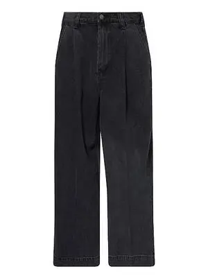 Obey Oliver Wide-leg Denim Trousers - Black