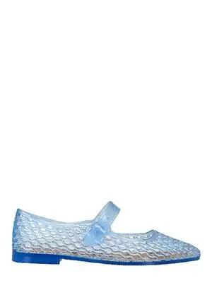 Sam Edelman Michaela Jelly Mary Jane Flats - Pale Blue