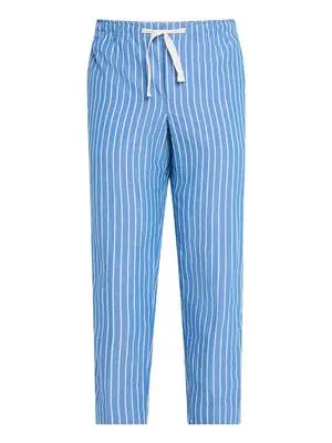 Orlebar Brown Alex Relaxed-fit Stripe Trousers - Catalina Blue/white Sand