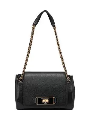 Karl Lagerfeld Paris Bridgette Shoulder Bag Black/gold
