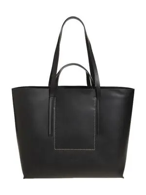 Rick Owens Hollywood Leather Shopper - Black