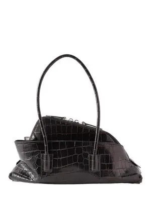 Attico La Passeggiata Small Tote - Brown