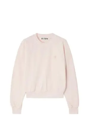 Eterne Sonny Cotton-jersey Sweatshirt - Pink