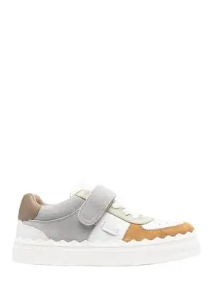 Chloé Lauren Touch Strap Sneakers - Grey