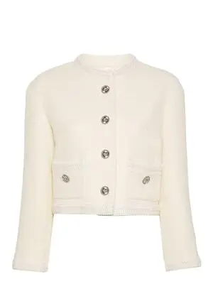 GUCCI Button-Up Tweed Jacket