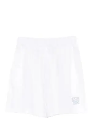 Joshua Sanders Piquet Smiley Shorts - White