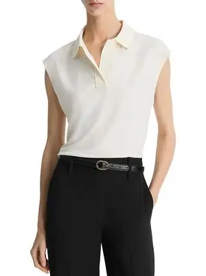 Vince Polo Shirt - Ivory