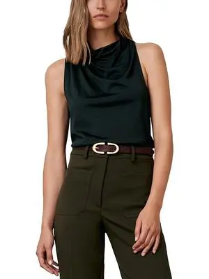 REISS Darla Top Green