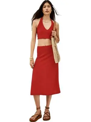 Ba&sh Kaly Skirt - Red