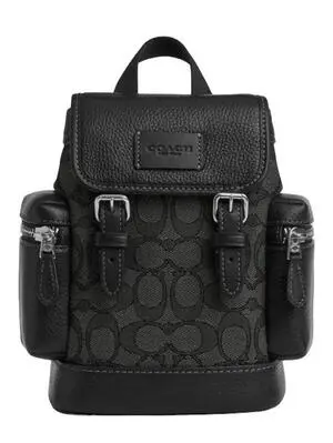 COACH® Sprint Sling Pack In Signature Jacquard - Signature Jacquard/silver/charcoal/black
