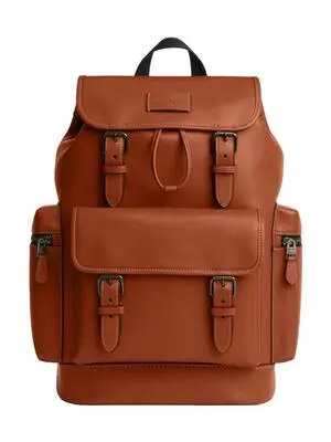COACH® Sprint Backpack - Smooth Leather/gunmetal/tan