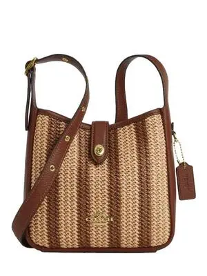 COACH® Hadley Mini Crossbody Bag Straw/gold/redwood Multi
