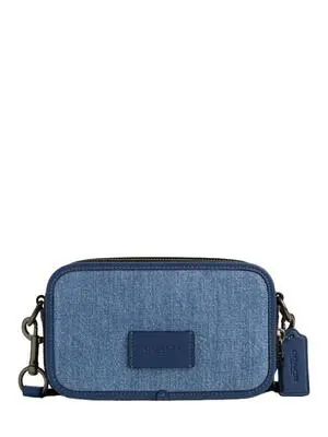 COACH® Wyatt Crossbody Bag Denim/qb/denim/deep Blue