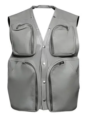 Rick Owens Cargo Vest - Blue