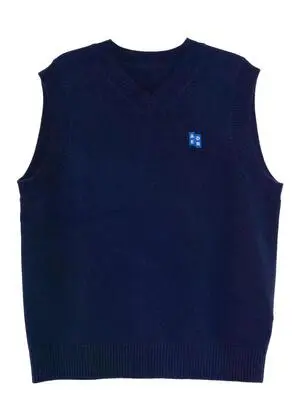 ADER ERROR Knitted Vest - Blue