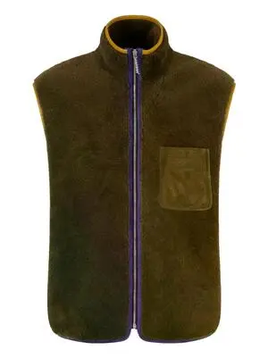 Marni Fleece Gilet - Green
