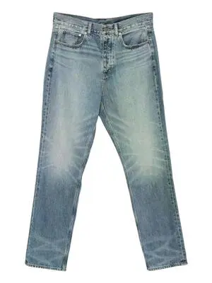 Fear Of God Logo-patch Jeans - Blue