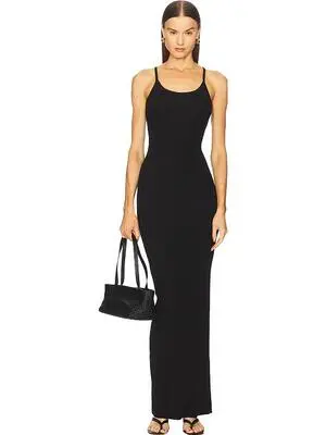 Eterne Tank Maxi Dress - Black
