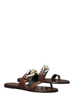 Tory Burch Jessa Two-strap Sandal - Russet Brown