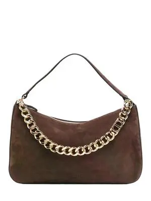 TWINSET Chain-embellished Shoulder Bag - Brown