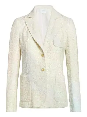 GIAMBATTISTA VALLI Daisy Macramé Blazer