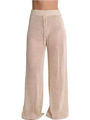 GOTTEX BEACH LIFE Crochet Beach Pants - Beige