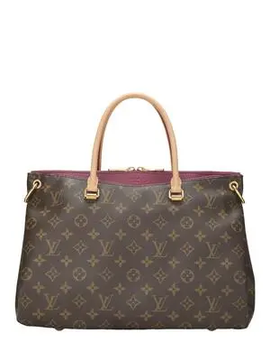 LOUIS VUITTON Monogram Canvas Pallas - Burgundy