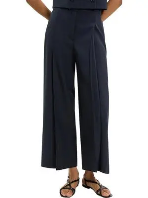 Theory Deep Pleated Pants Nocturnal Way