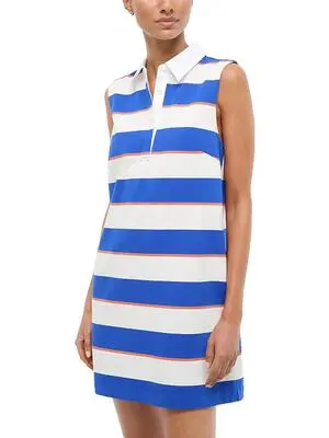 Staud Julius Mini Dress - Yacht Rugby