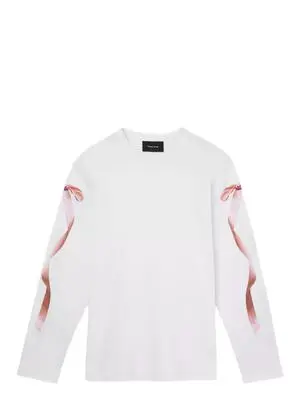 Simone Rocha Bow-print T-shirt - White