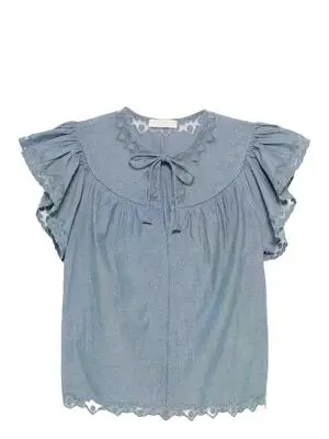 Ulla Johnson Effie Top - Blue