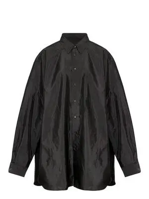 MAISON MARGIELA Long-sleeved Shirt - Black