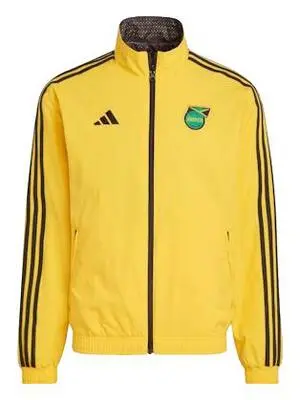 Adidas X Wales Bonner Jamaica Anthem Reversible Jacket - Bold Gold/black