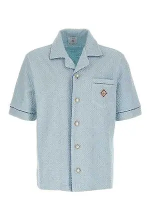 CASABLANCA Toweling Monogram Shirt