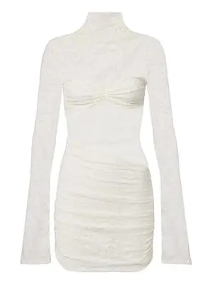 BANANHOT Francisca Lace Minidress - White