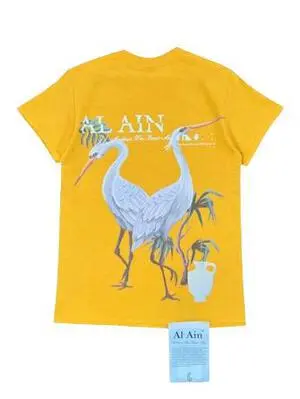 AL AIN Jabalia Ocre T-shirt - Yellow