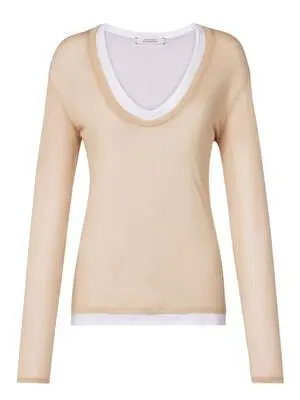 Dorothee Schumacher Layered Top - Beige