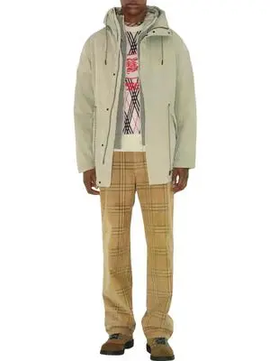 Burberry Layered Parka - Neutrals