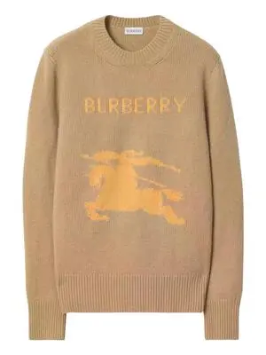 Burberry Equestrian Knight Jumper - Neutrals