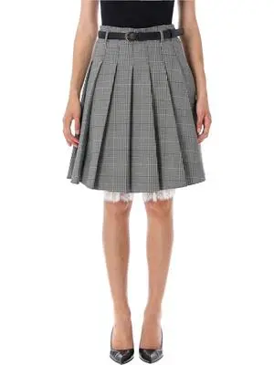 SELF-PORTRAIT Skirt - Black