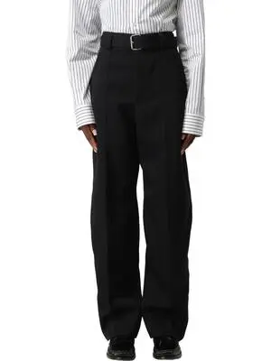 Bottega Veneta Wide Leg Trousers - Black