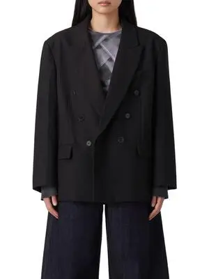 Victoria Beckham Double-breasted Jacket - Black 1