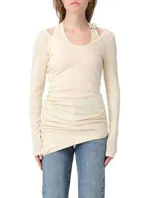 Jean Paul Gaultier Long Sleeve Top - Beige