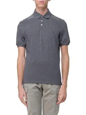 Brunello Cucinelli Polo Shirt Men Grey